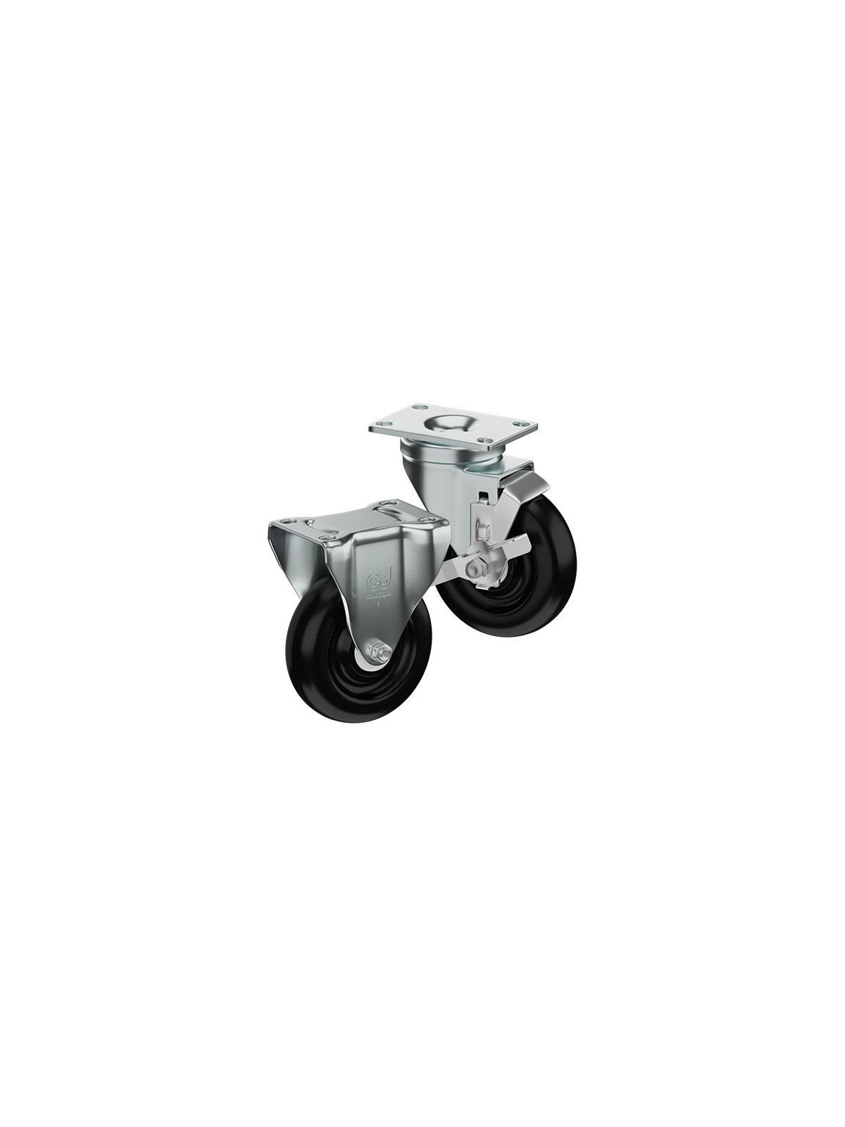 Casterdepot Top Plate Casters - Polyolefin Wheel - Capacities Up To 325 ...